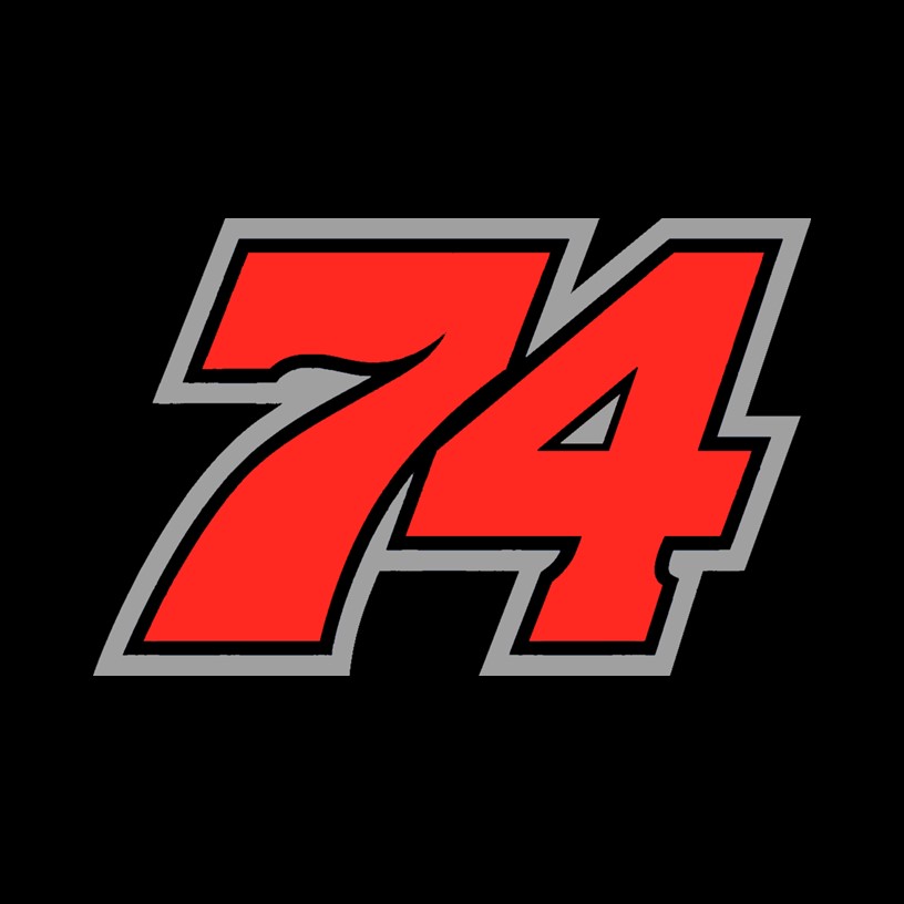 2017 MIKE HARMON XFINITY NUMBER CARDS