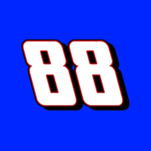2017 DALE EARNHARDT JR. CUP NUMBER CARDS