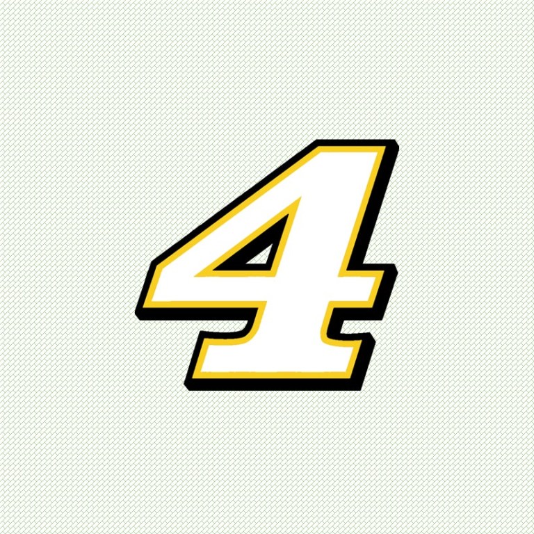 2017 KEVIN HARVICK CUP NUMBER CARDS