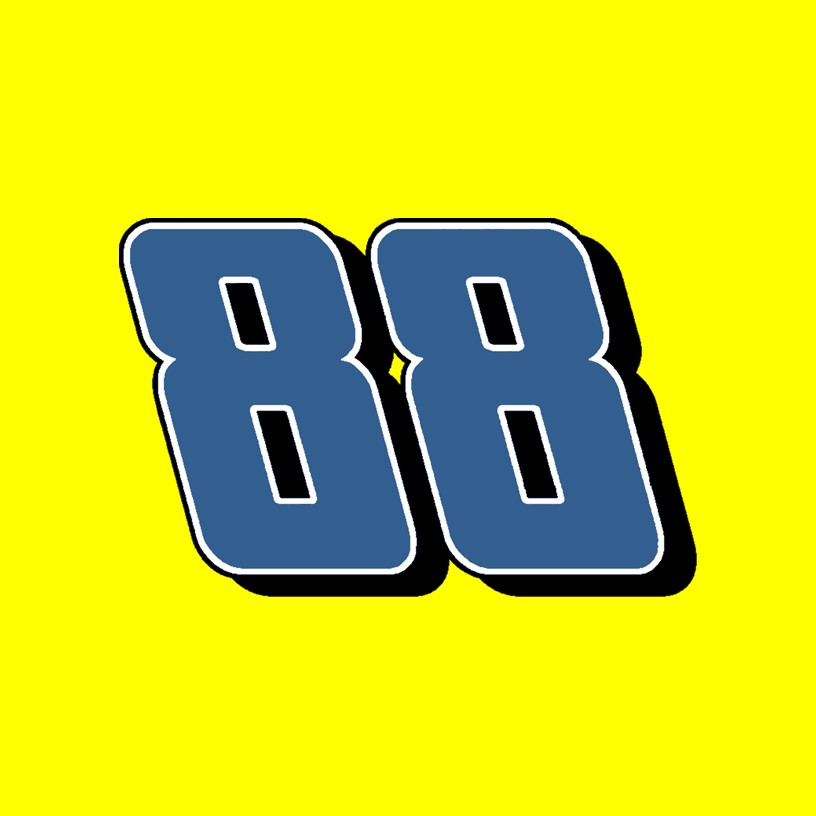 2018 CHASE ELLIOTT XFINITY NUMBER CARDS
