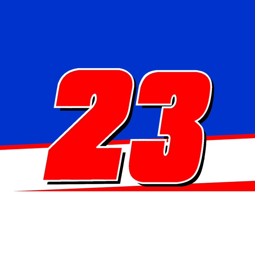 2018 ALEX BOWMAN XFINITY NUMBER CARDS