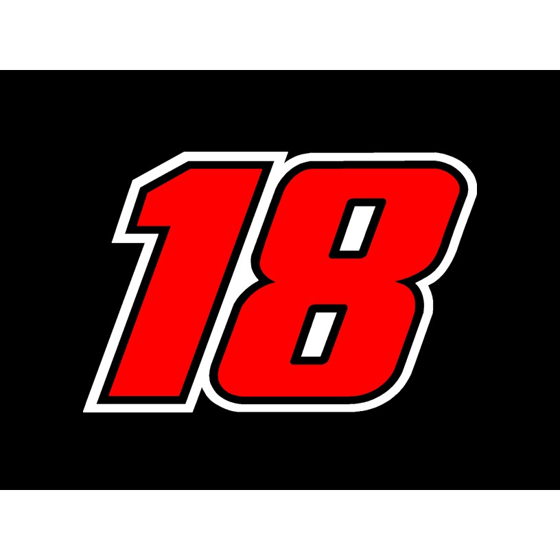 2018 KYLE BENJAMIN XFINITY NUMBER CARDS