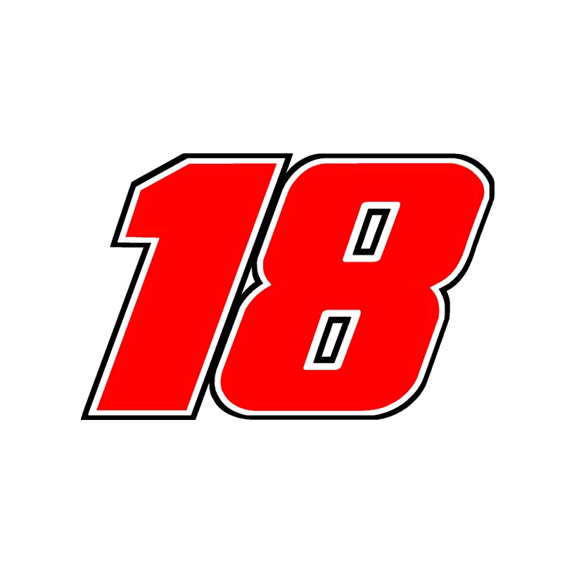 2019 HARRISON BURTON XFINITY NUMBER CARDS