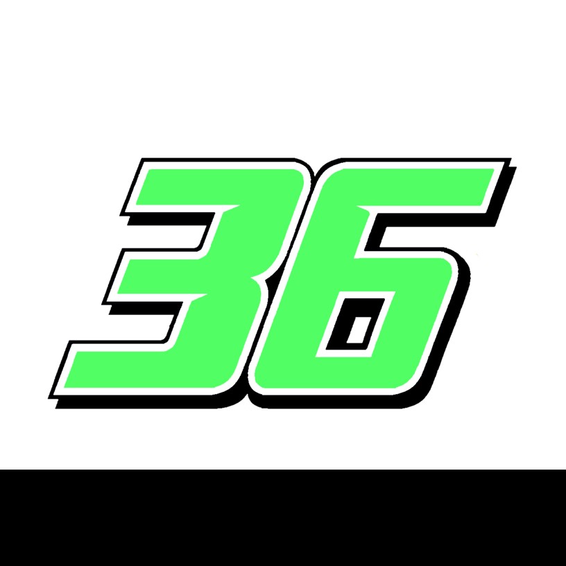 2019 DONALD THEETGE XFINITY NUMBER CARDS