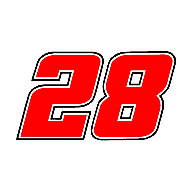 2019 SHANE LEE XFINITY NUMBER CARDS