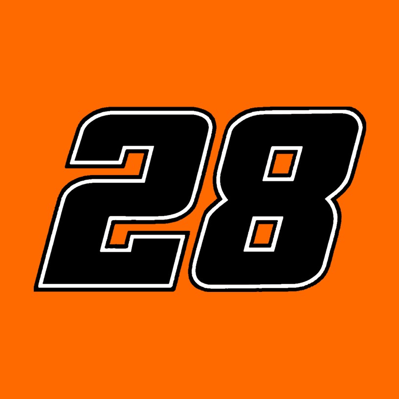 2019 SHANE LEE XFINITY NUMBER CARDS