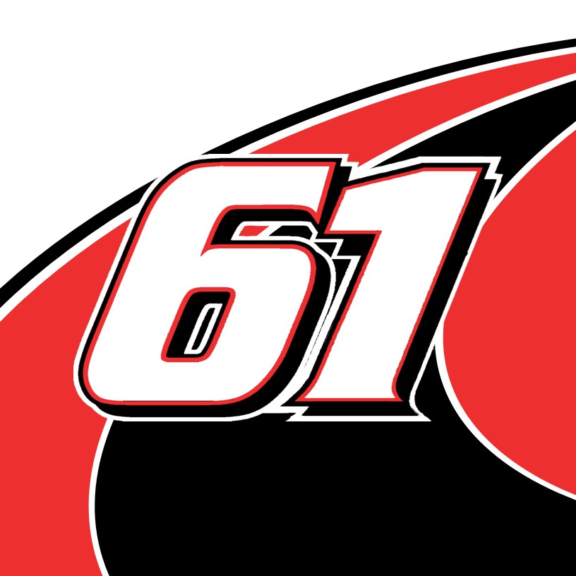 2019 CHAD FINCHUM XFINITY NUMBER CARDS