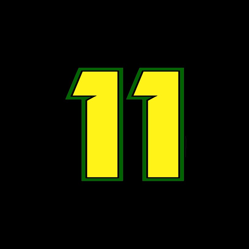 2020 JUSTIN HALEY XFINITY NUMBER CARDS