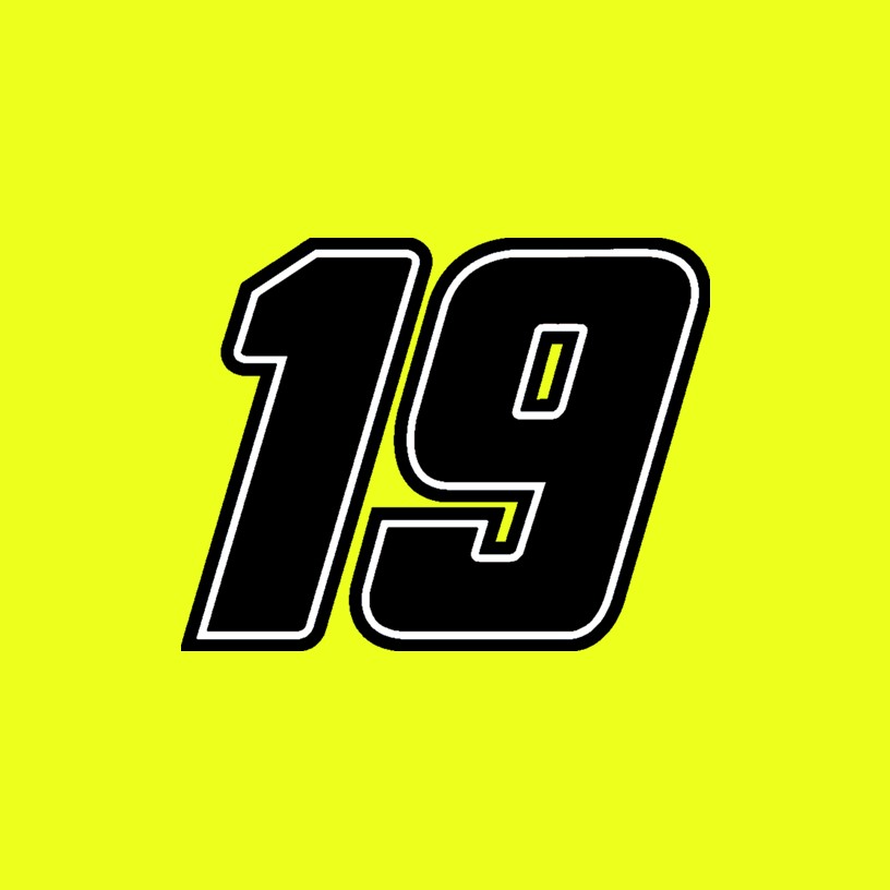 2020 BRANDON JONES XFINITY NUMBER CARDS