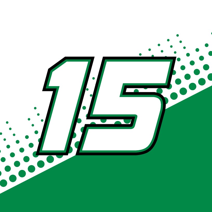 2020 DREW DOLLAR ARCA NUMBER CARDS