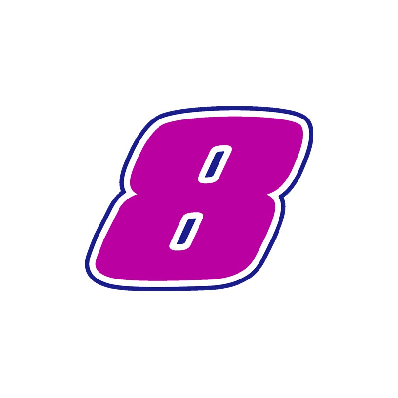 2020 DANIEL HEMRIC XFINITY NUMBER CARDS