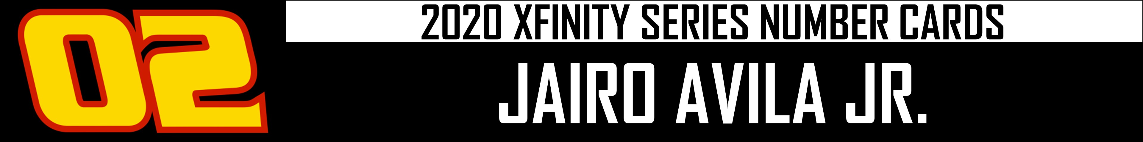 JAIRO AVILA JR NUMBER CARD ARCHIVE