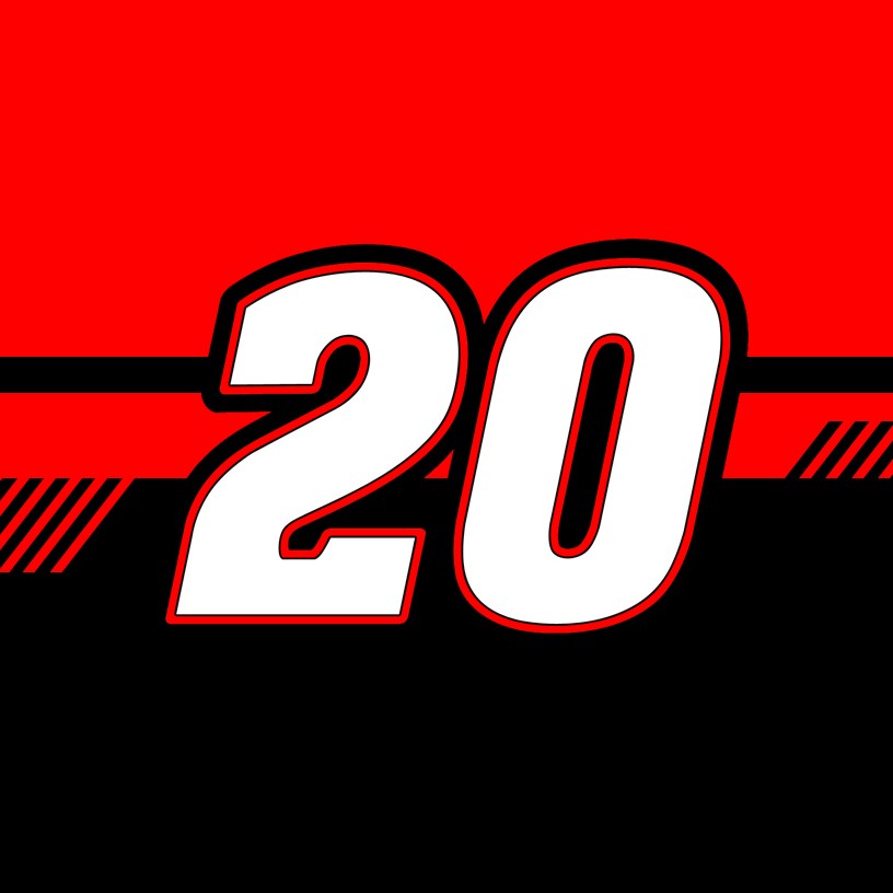 2021 CHRISTOPHER BELL CUP NUMBER CARDS