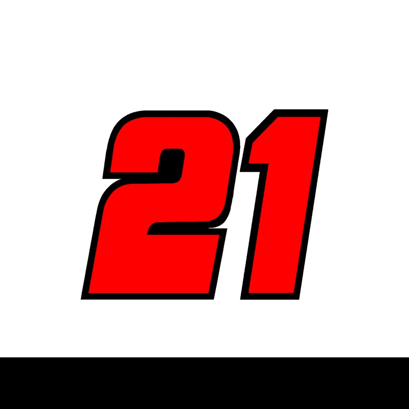 2021 JACK WOOD ARCA NUMBER CARDS
