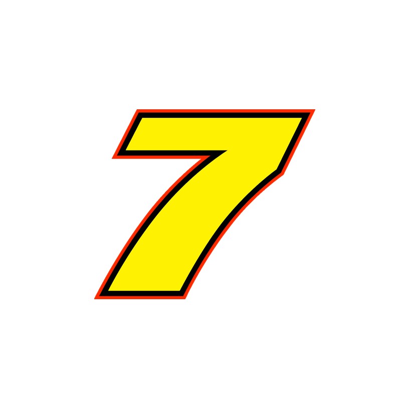 2021 JUSTIN ALLGAIER XFINITY NUMBER CARDS