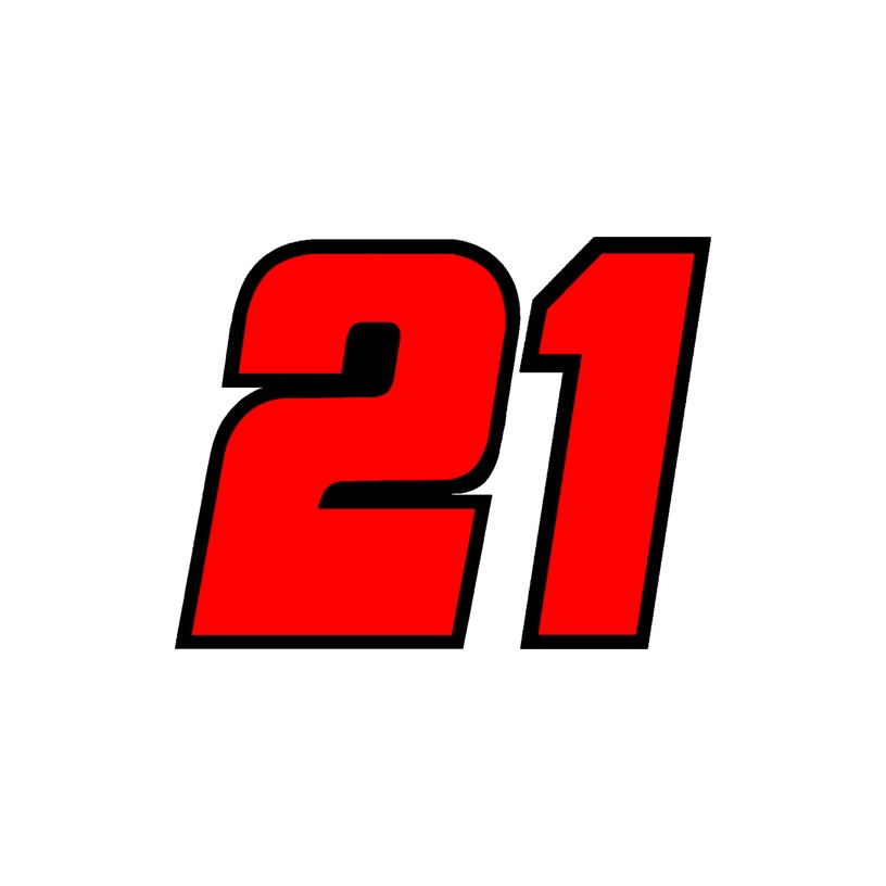 2021 JACK WOOD ARCA NUMBER CARDS