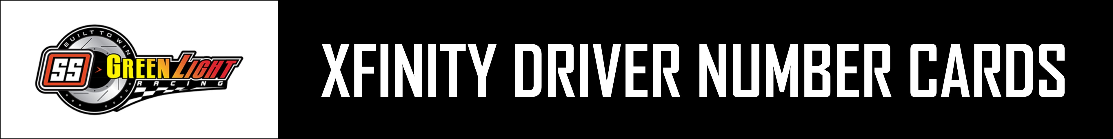 RICK WARE XFINITY NUMBER CARDS