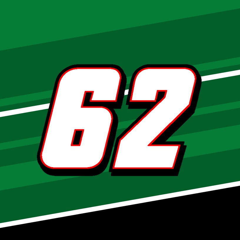 2021 KEELAN HARVICK IRACING NUMBER CARDS
