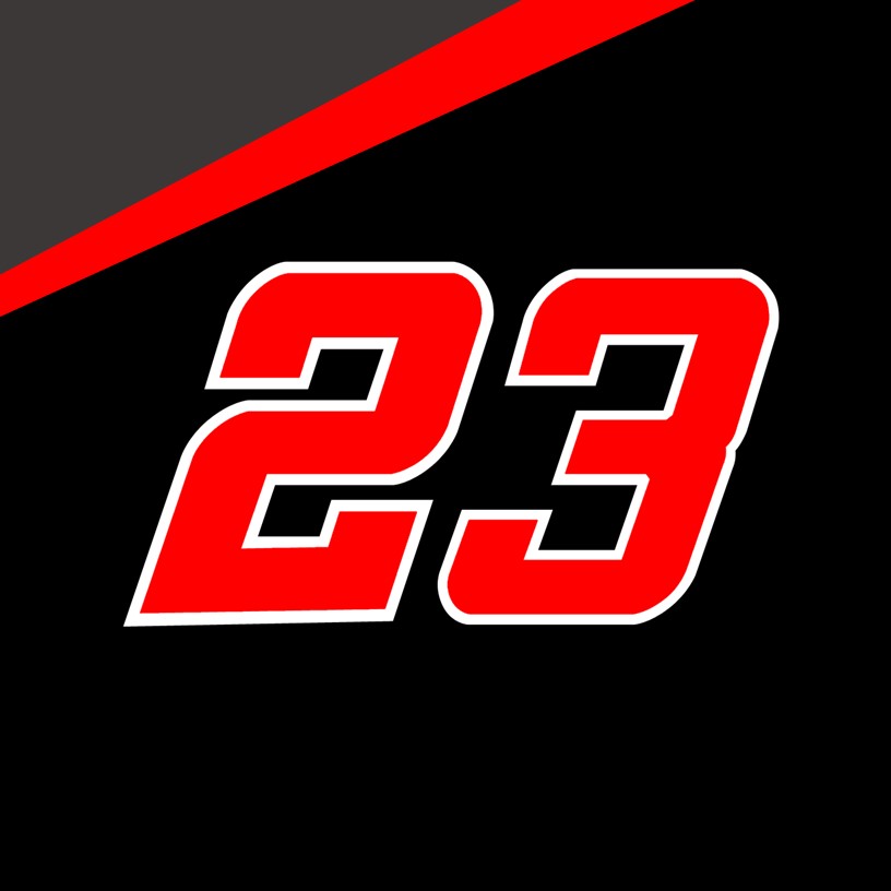 2021 ANDY LALLY XFINITY NUMBER CARDS