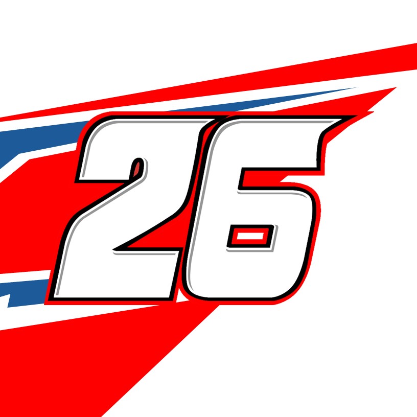 2021 KRIS WRIGHT XFINITY NUMBER CARDS