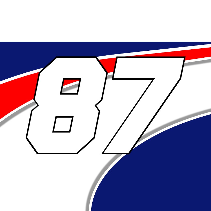 2021 JESSE IWUJI IRACING NUMBER CARDS