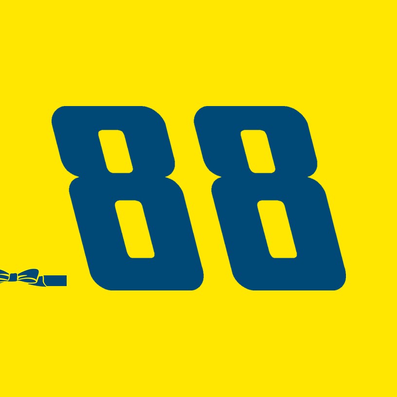 2021 DALE EARNHARDT JR. IRACING NUMBER CARDS