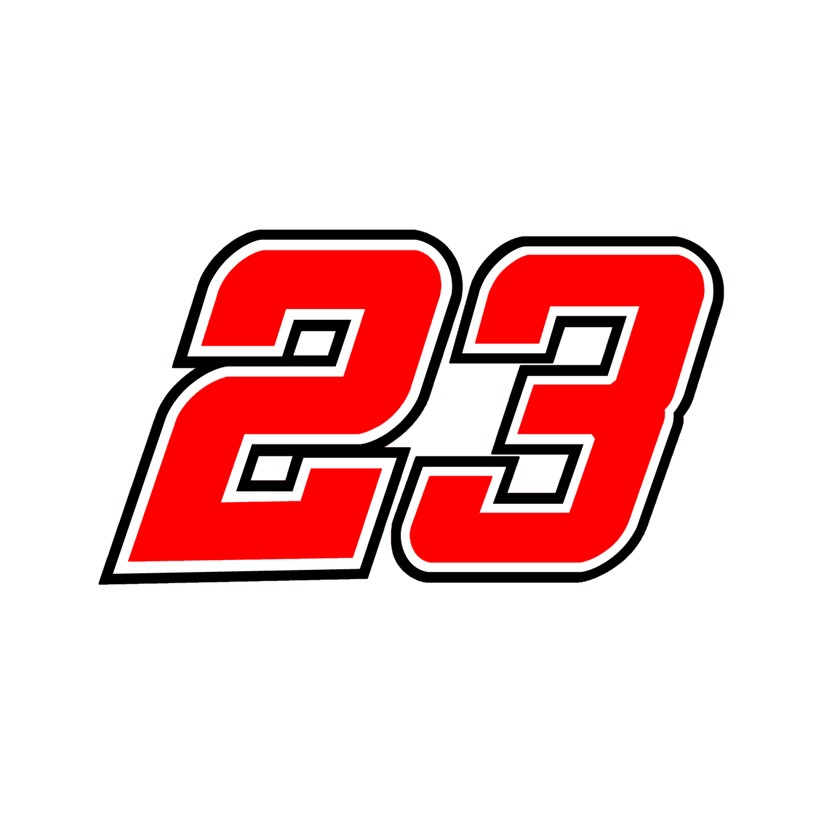 2021 ANDY LALLY XFINITY NUMBER CARDS