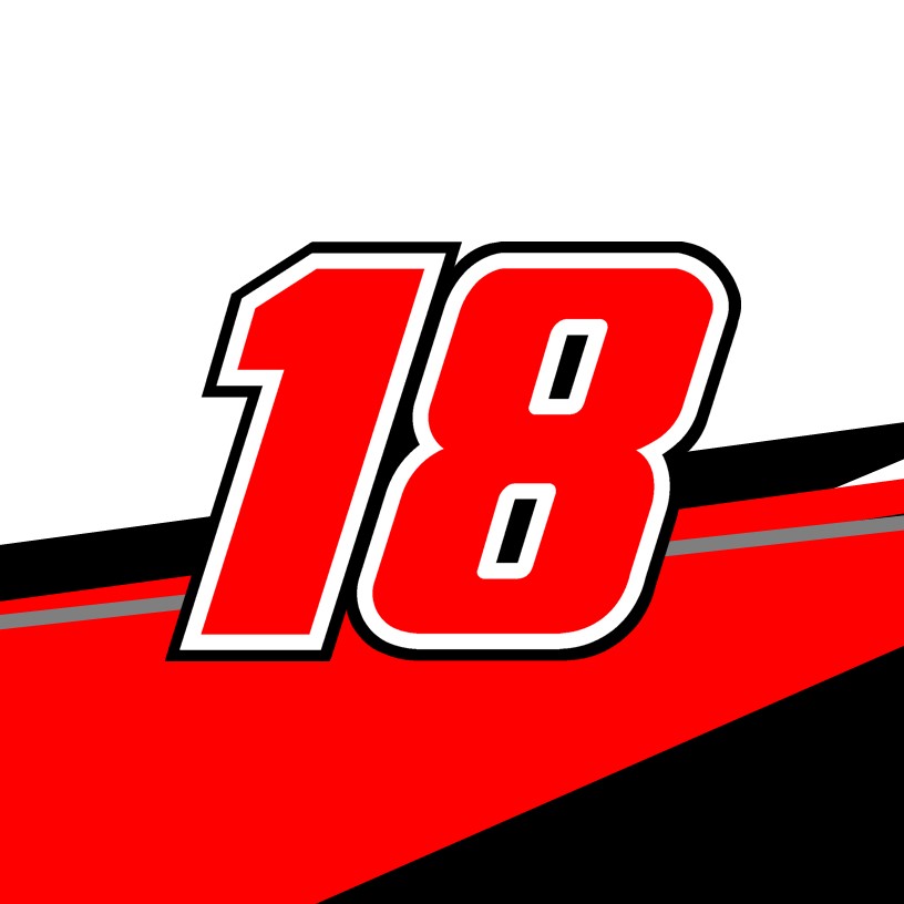2021 TY GIBBS IRACING NUMBER CARDS