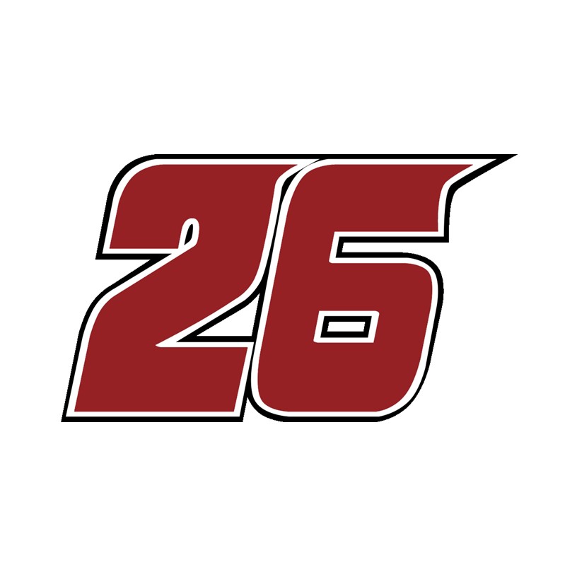 2021 COLIN GARRETT XFINITY NUMBER CARDS