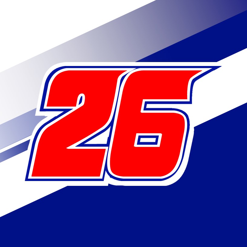 2021 COLIN GARRETT XFINITY NUMBER CARDS