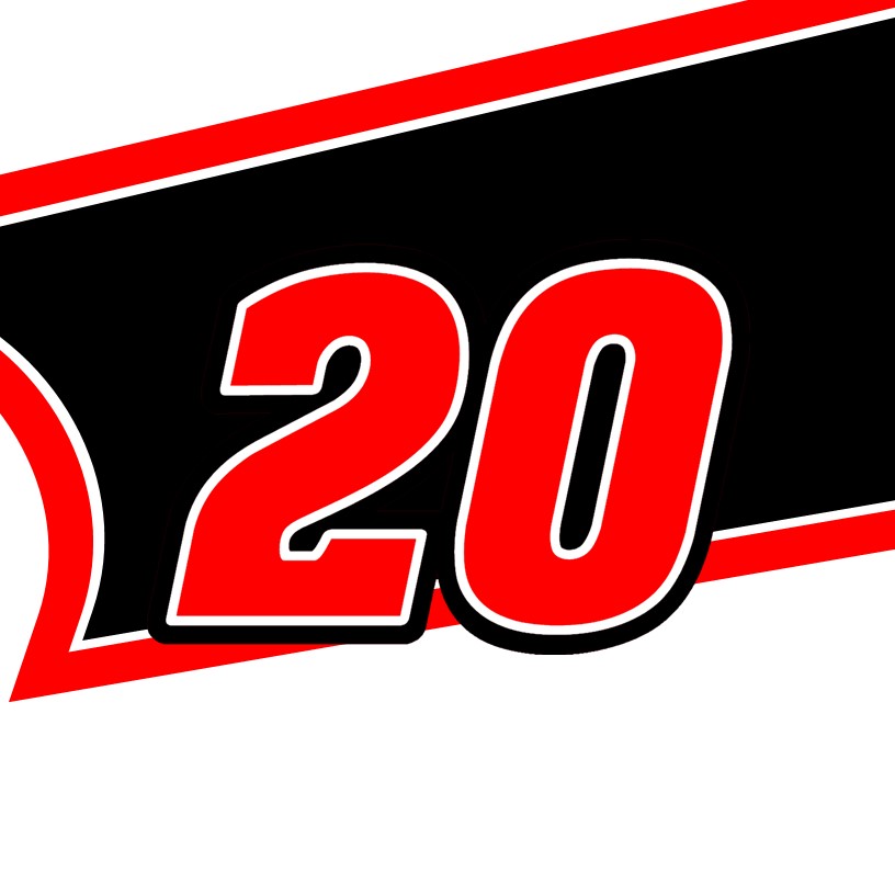 2021 HARRISON BURTON XFINITY NUMBER CARDS