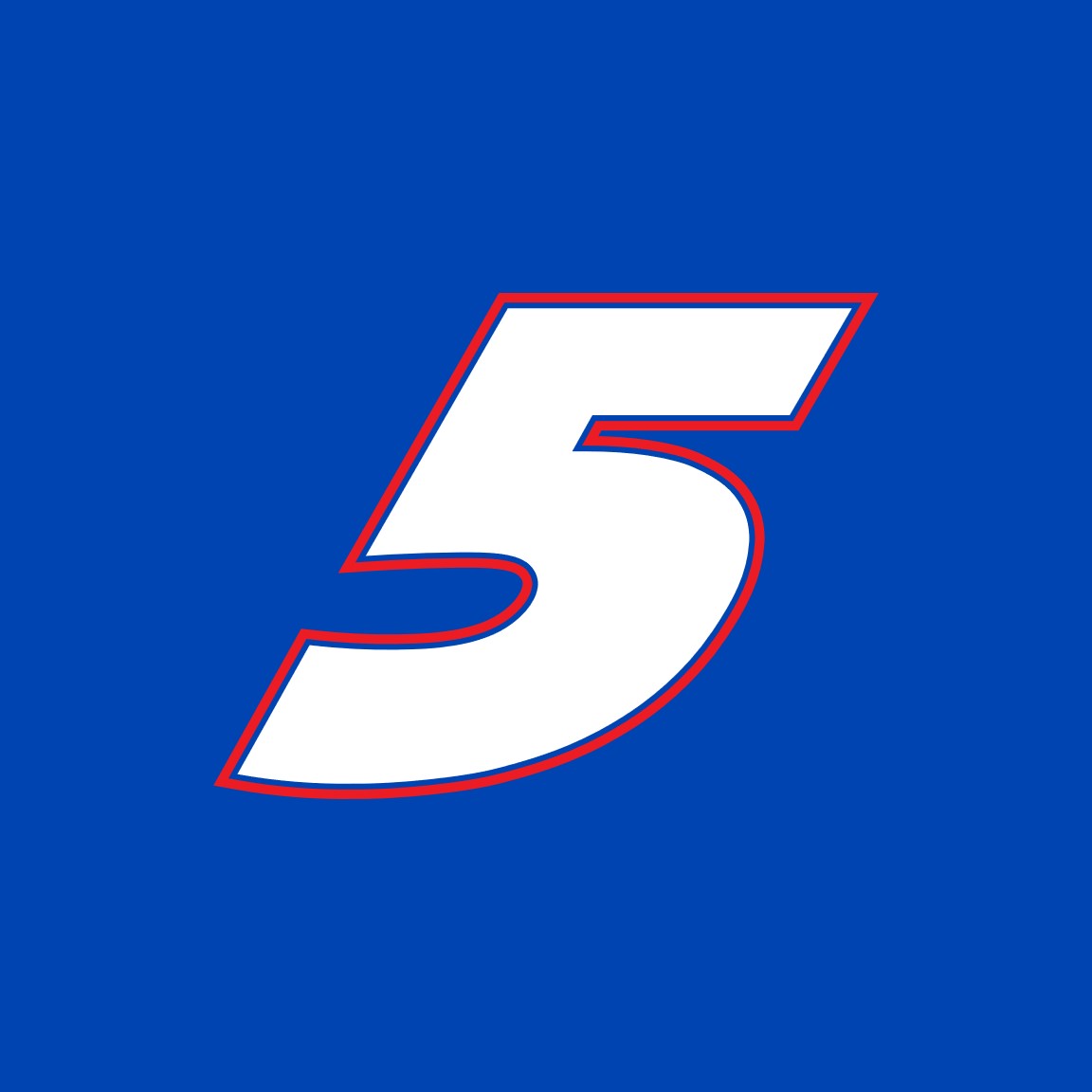 2022 KYLE LARSON CUP NUMBER CARDS