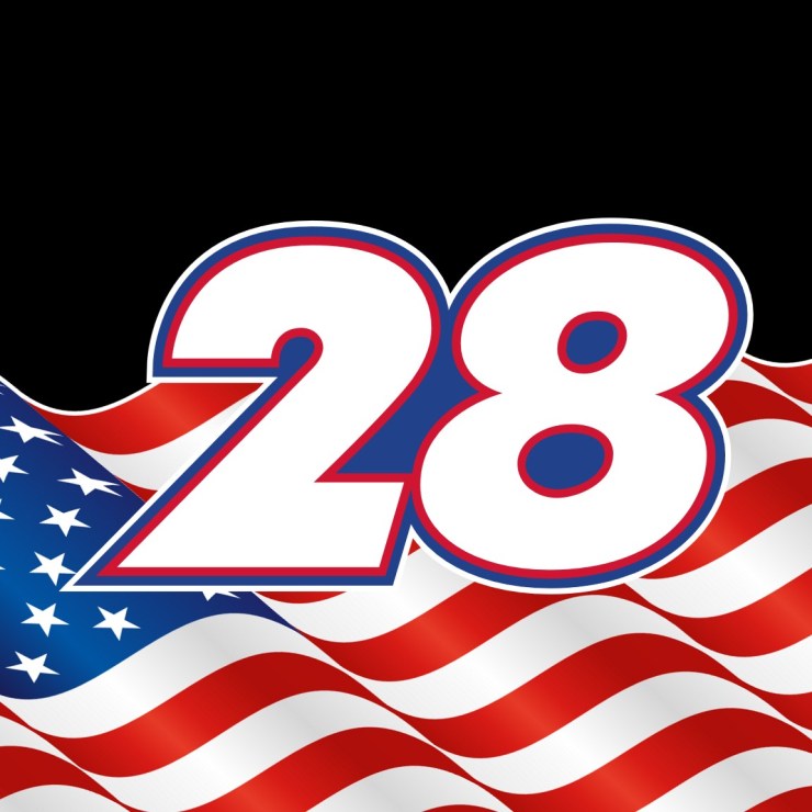 2022 KYLE SIEG XFINITY NUMBER CARDS