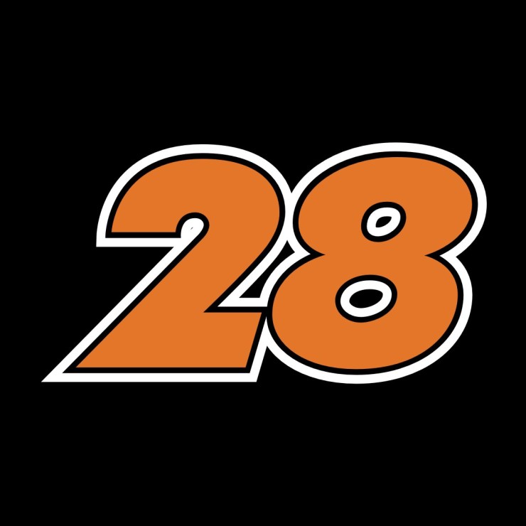 2022 KYLE SIEG XFINITY NUMBER CARDS