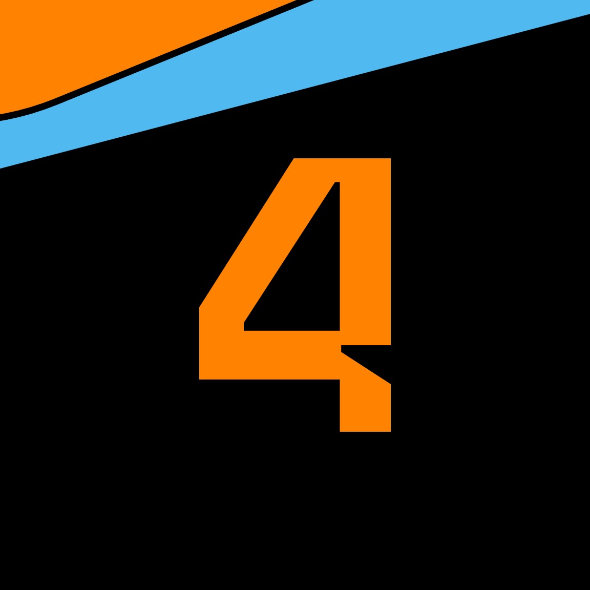 2022 LANDO NORRIS FORMULA 1 NUMBER CARDS