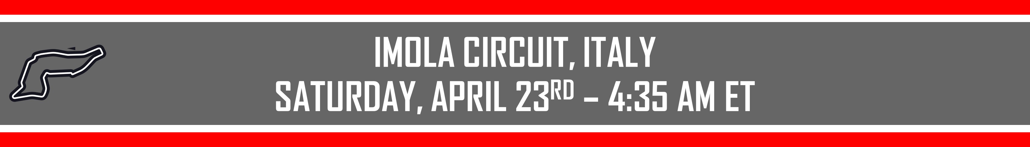 2022 FORMULA 3 SCHEDULE