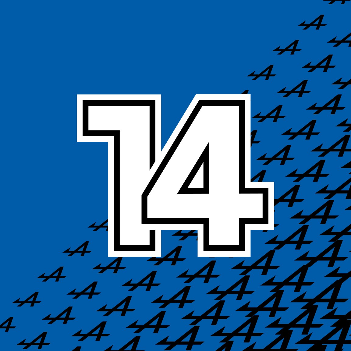 2022 FERNANDO ALONSO FORMULA 1 NUMBER CARDS