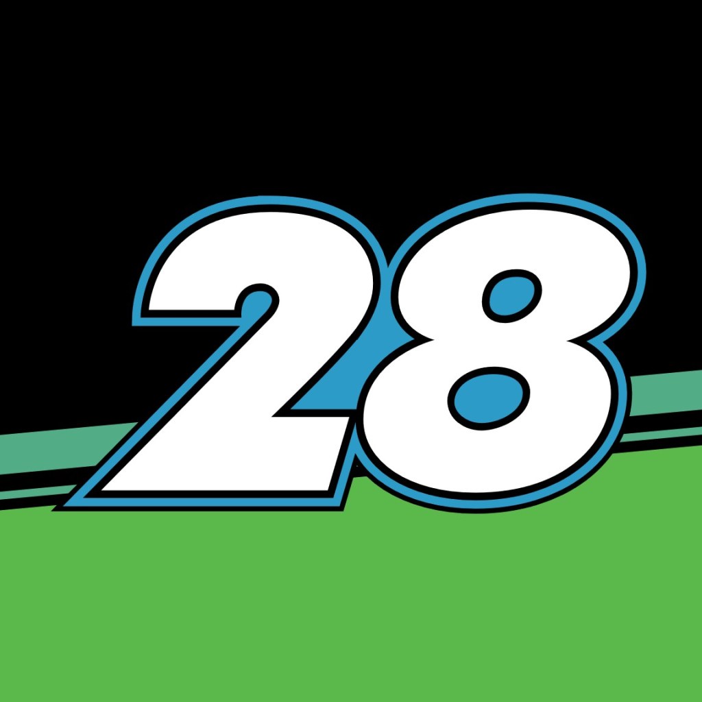 2022 PARKER RETZLAFF XFINITY NUMBER CARDS