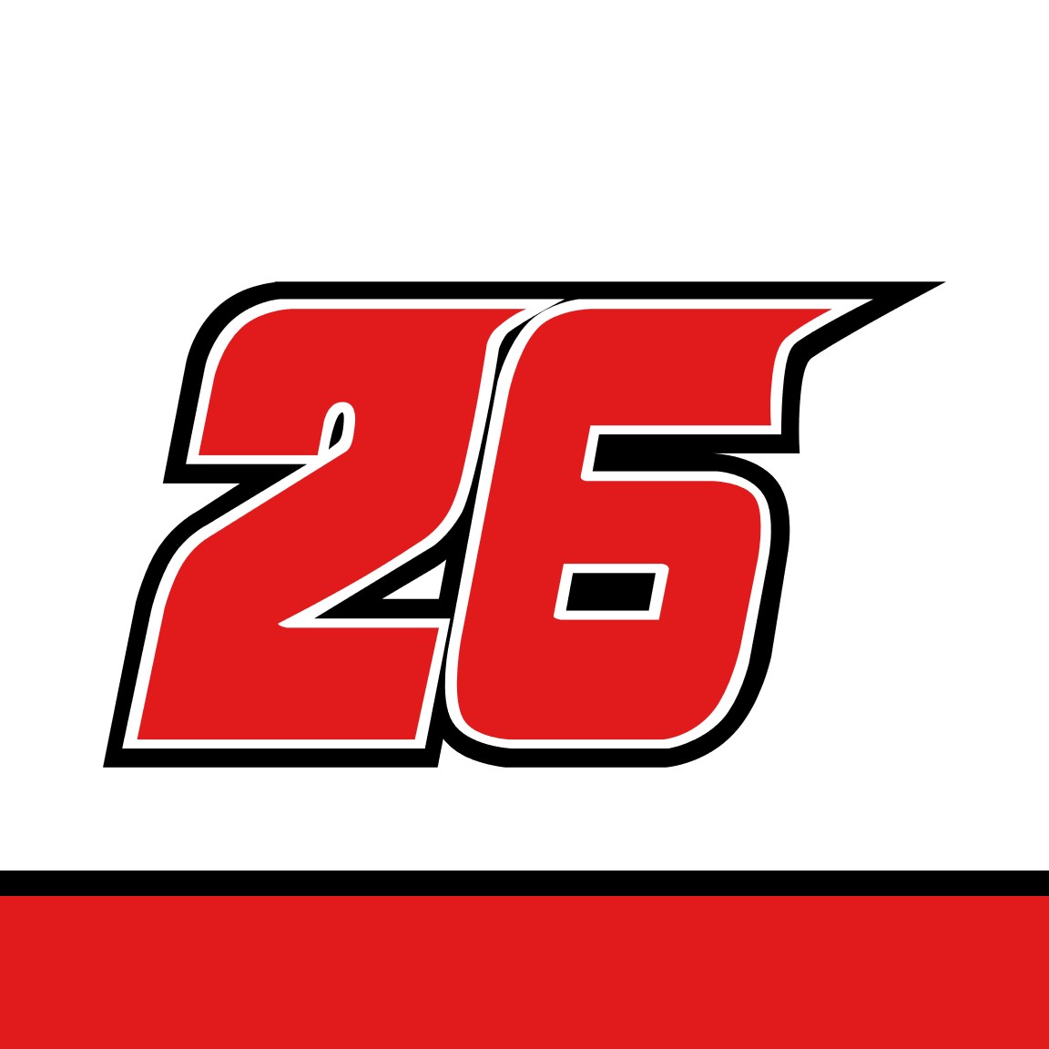 2022 SANTINO FERRUCCI XFINITY NUMBER CARDS