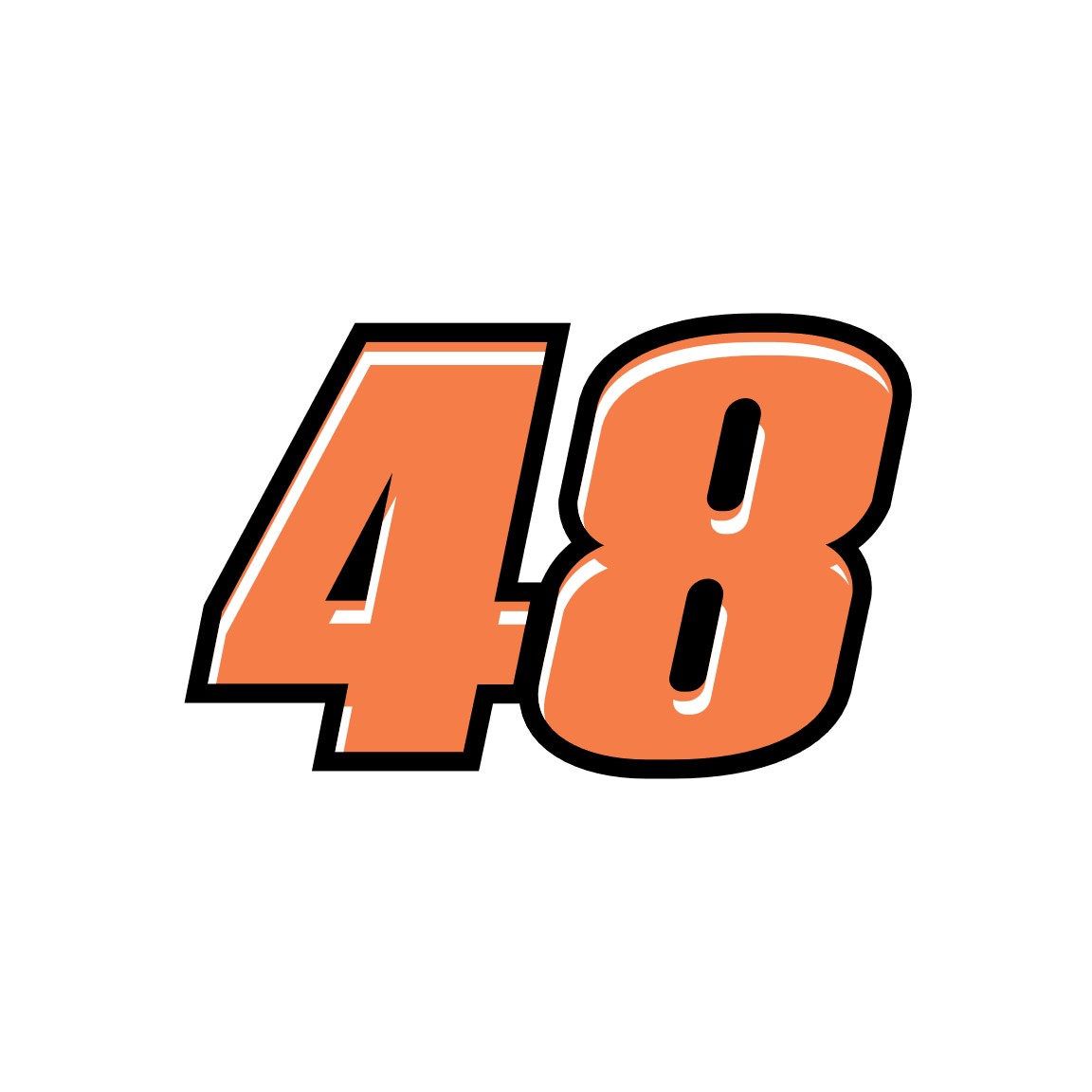 2022 KAZ GRALA XFINITY NUMBER CARDS