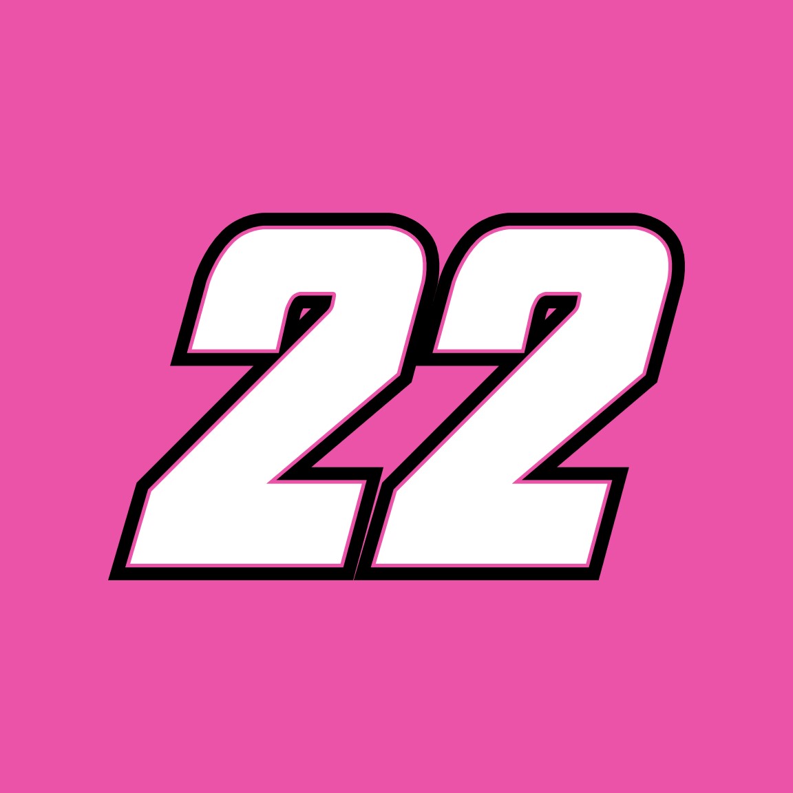 2022 AUSTIN WAYNE SELF TRUCK NUMBER CARDS