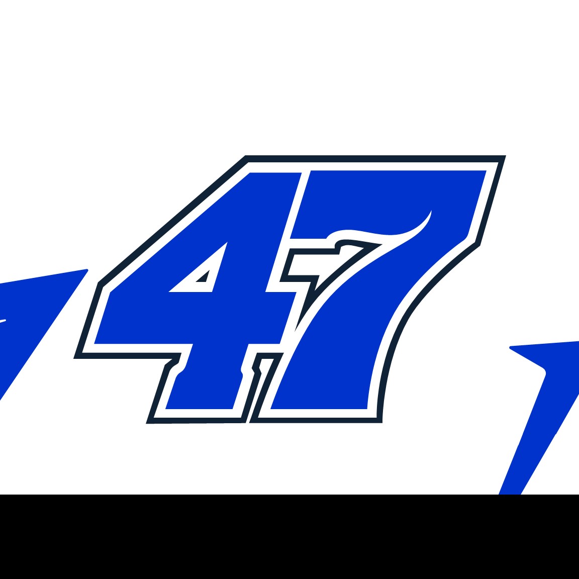 2022 MIKE HARMON XFINITY NUMBER CARDS