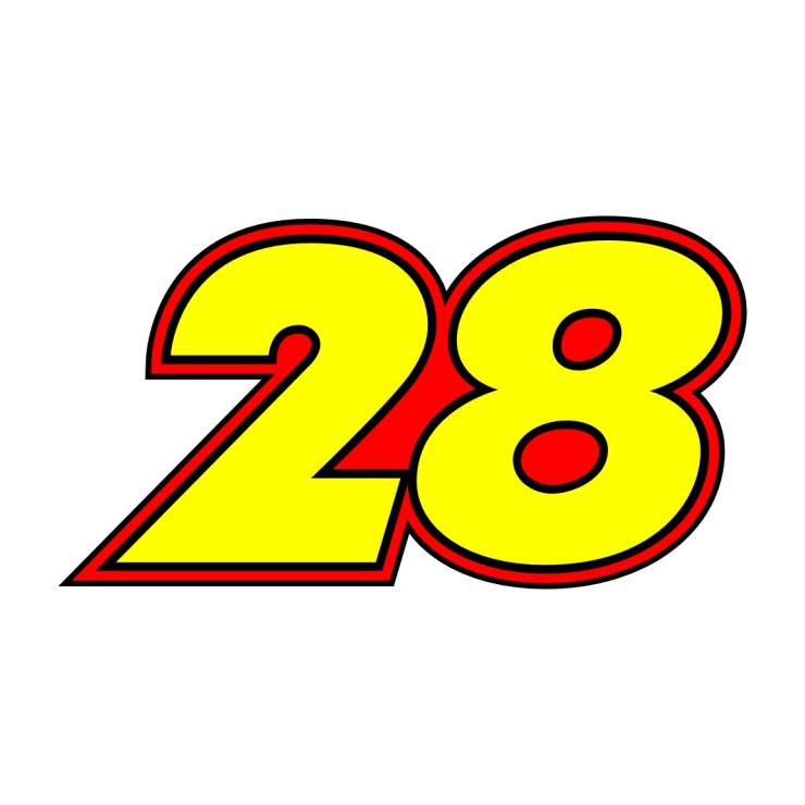 2022 KYLE SIEG XFINITY NUMBER CARDS