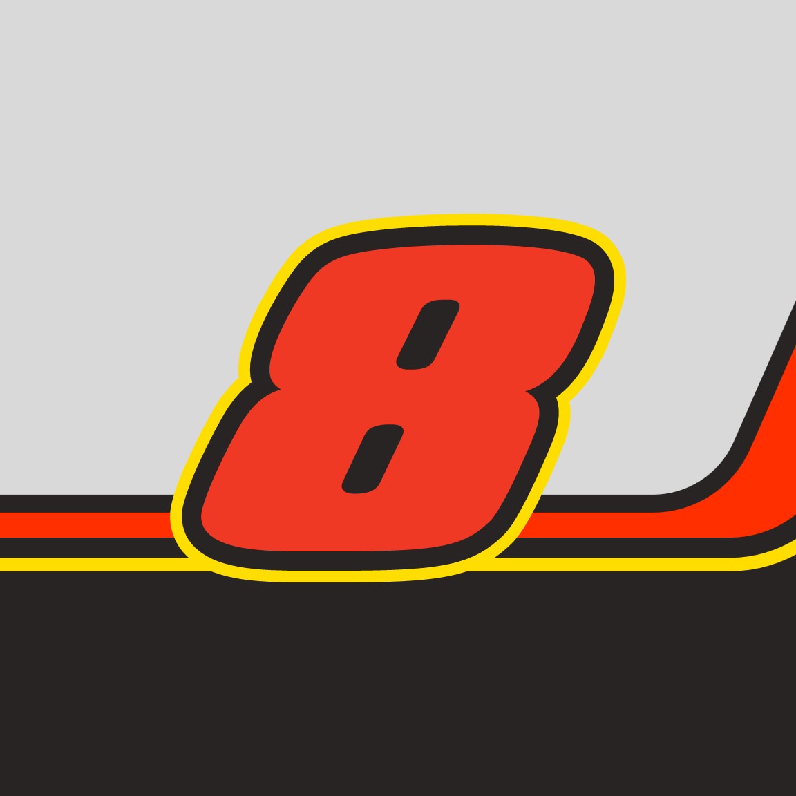 2023 JOSH BERRY XFINITY NUMBER CARDS