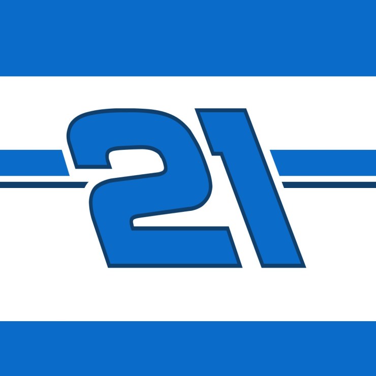 2022 DARLINGTON THROWBACK XFINITY NUMBER CARDS