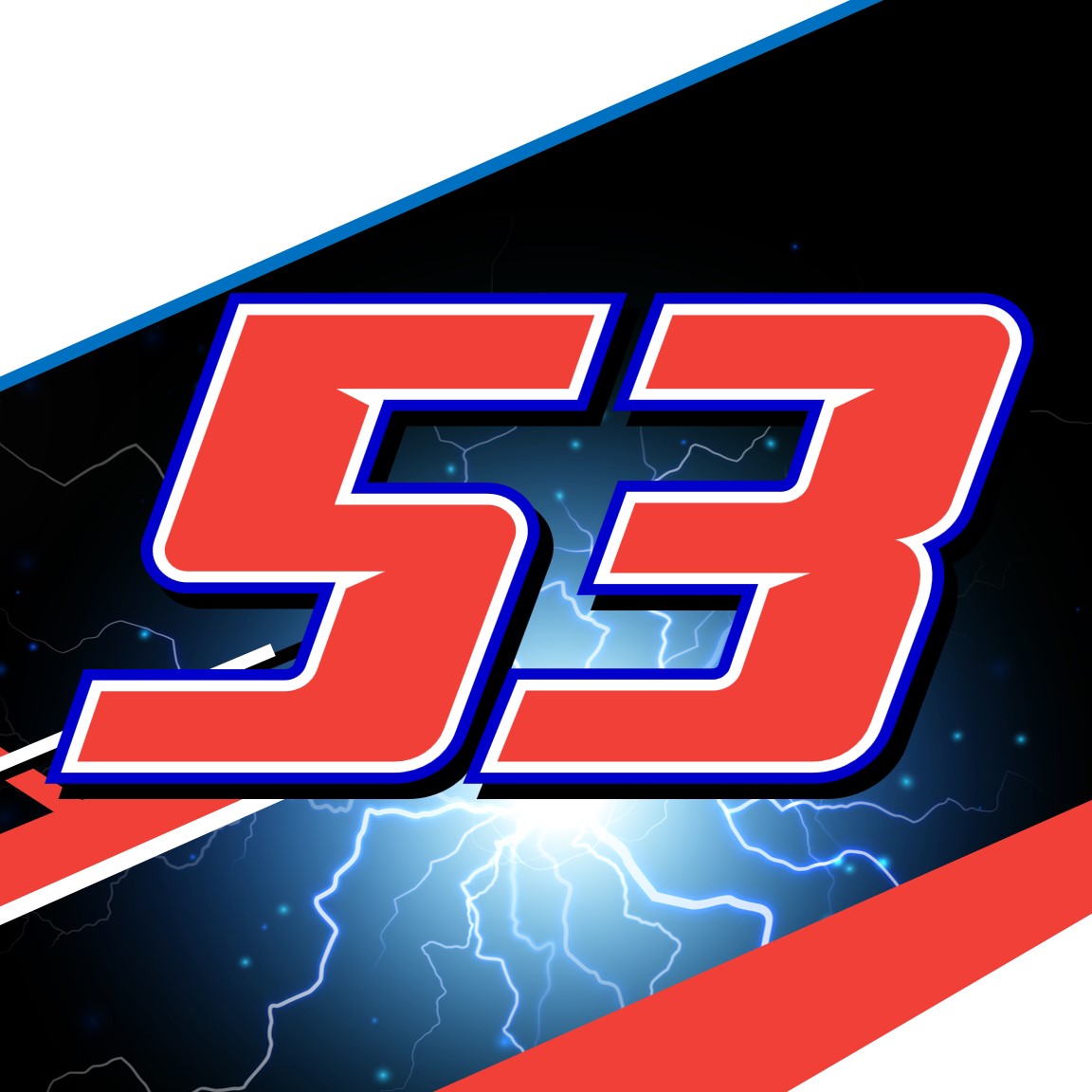 2023 MATT MILLS XFINITY NUMBER CARDS