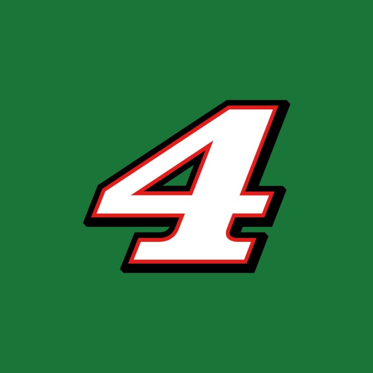 2023 KEVIN HARVICK CUP NUMBER CARDS