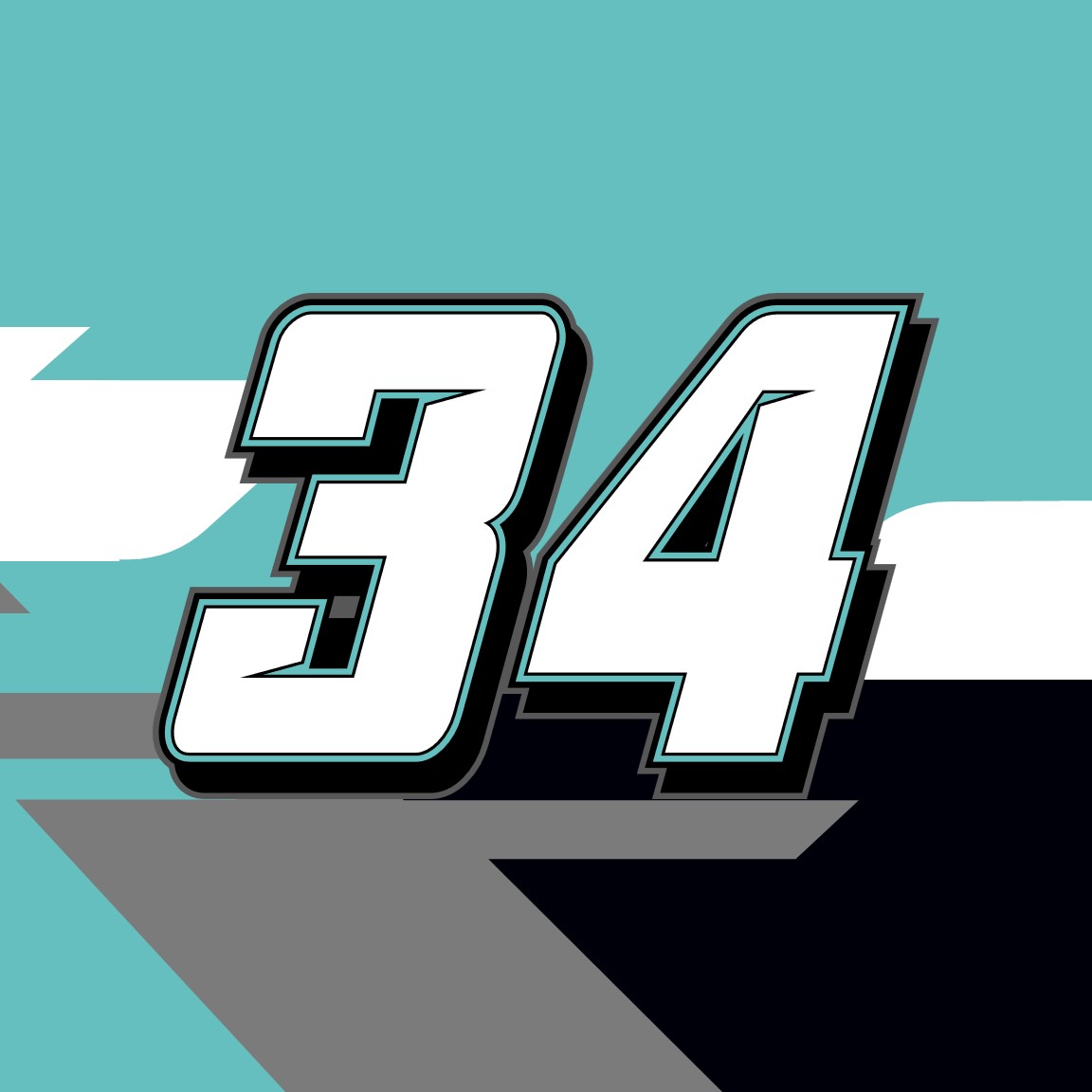 2023 KEITH MCGEE TRUCK NUMBER CARDS