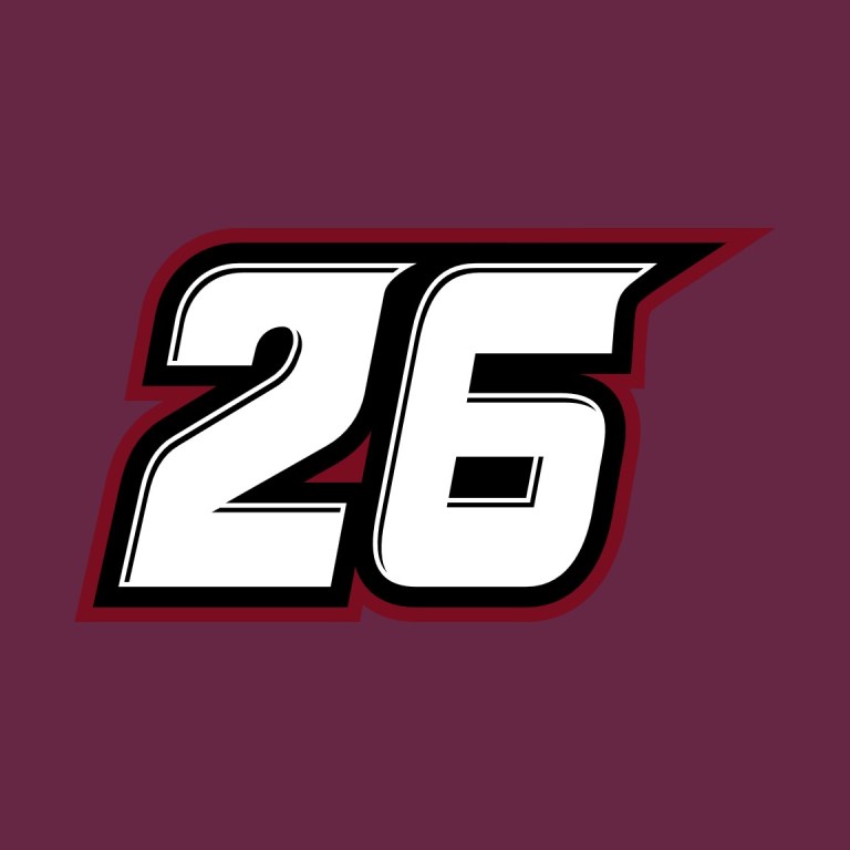 2023 KAZ GRALA XFINITY NUMBER CARDS