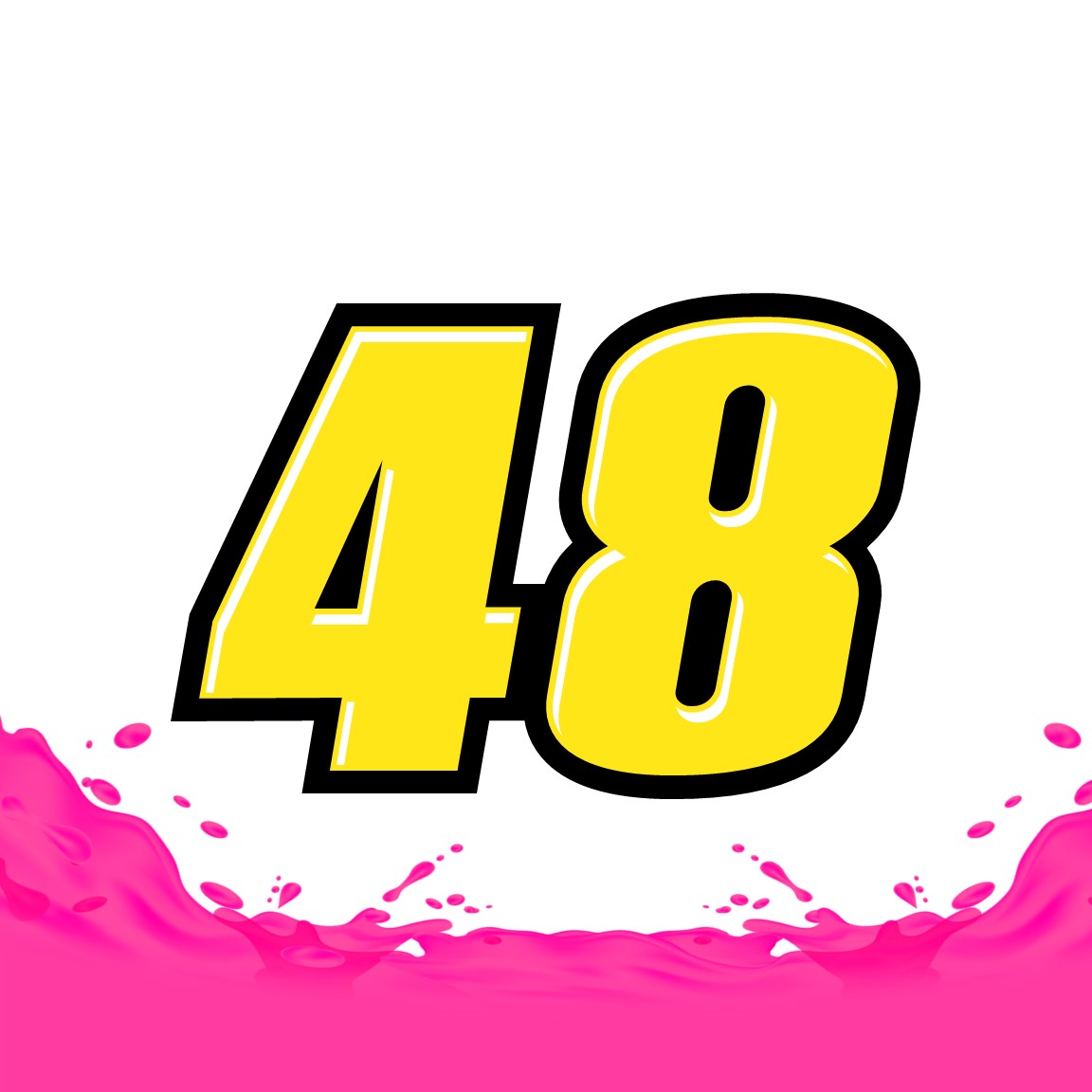 2023 PARKER KLIGERMAN XFINITY NUMBER CARDS